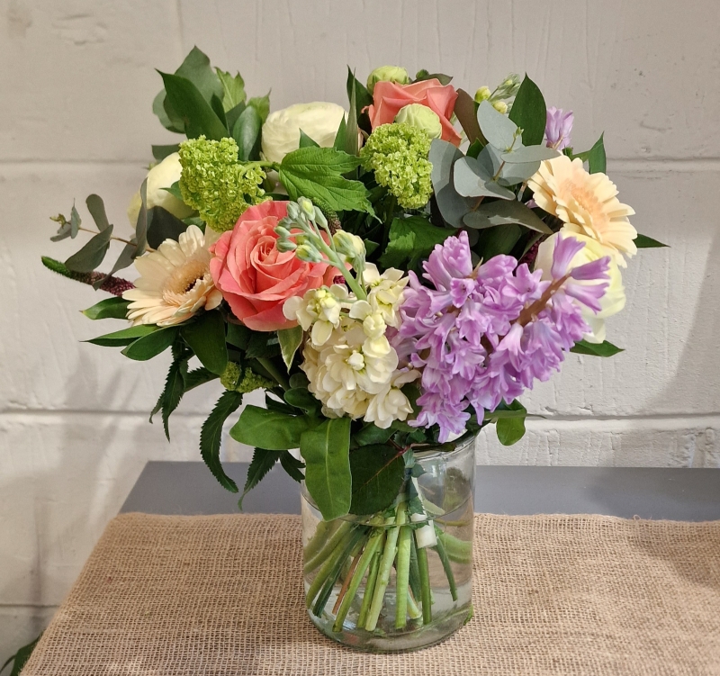 Pretty Pastels {vase included} – buy online or call 0191 384 2160